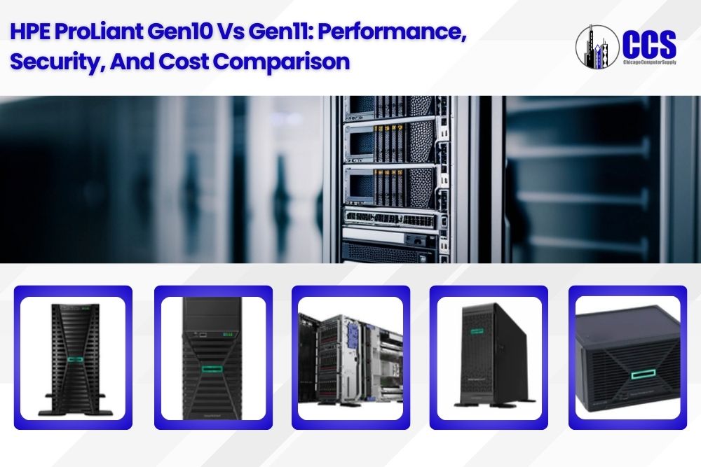 HPE ProLiant Gen10 vs Gen11: Performance, Security, Cost