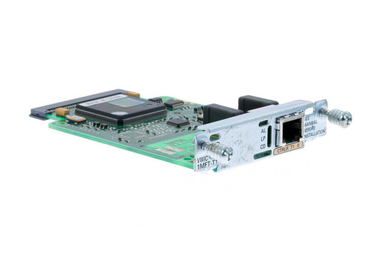 Cisco 1-port T1 Multiflex Voice/WAN Interface Card VWIC-1MFT-T1