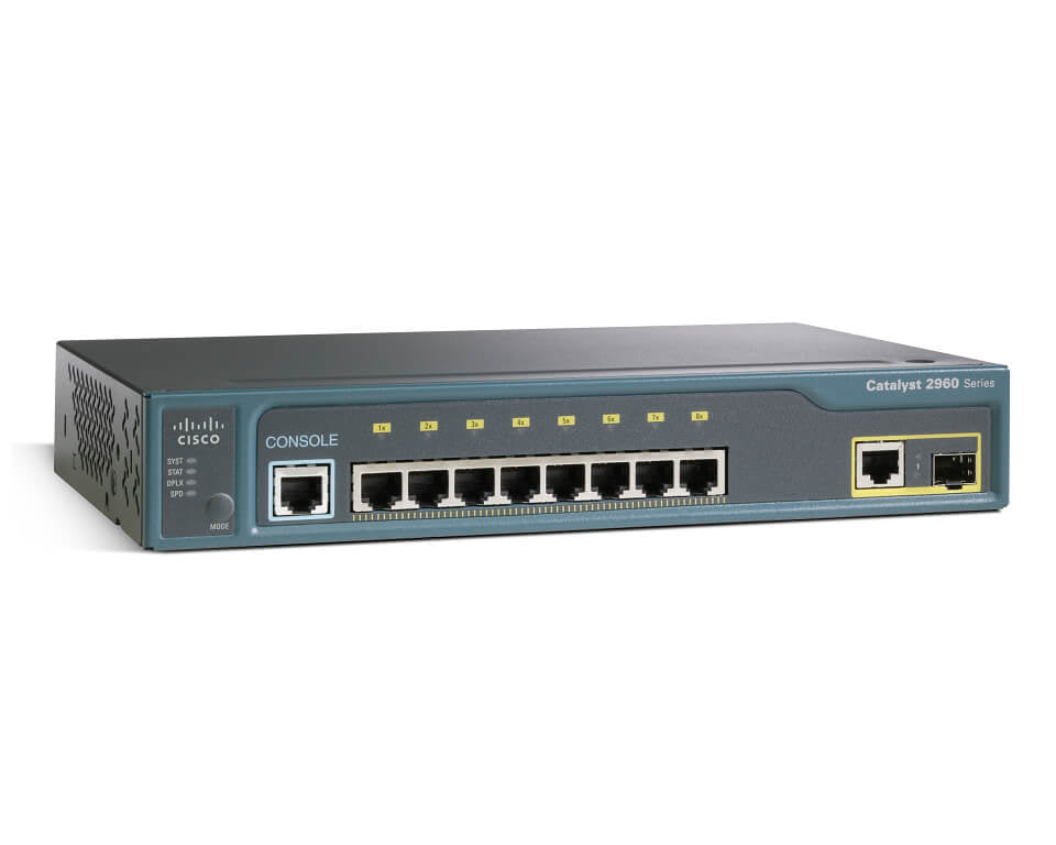 Cisco Catalyst 2960-8TC Managed Switch REFURB WS-C2960-8TC-L