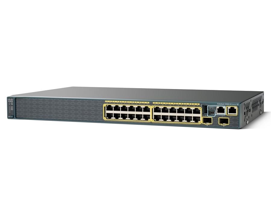 Cisco Catalyst 2960 Plus 24-Port Fast Ethernet Switch WS-C2960+24PC-S
