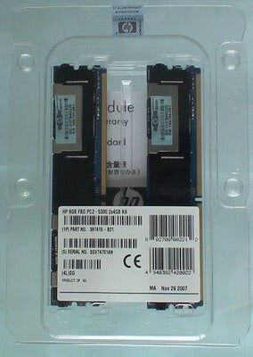 HP Memory 8GB ProLiant BL460c Blade Memory Kit 397415-B21