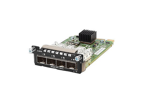 HPE Aruba 3810M 4-port SFP+ Expansion Module JL083A