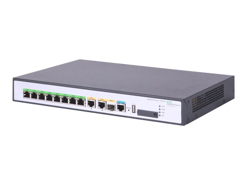 HPE FlexNetwork MSR958 PoE Rack-Mountable Router JH301A#ABA – Chicago ...