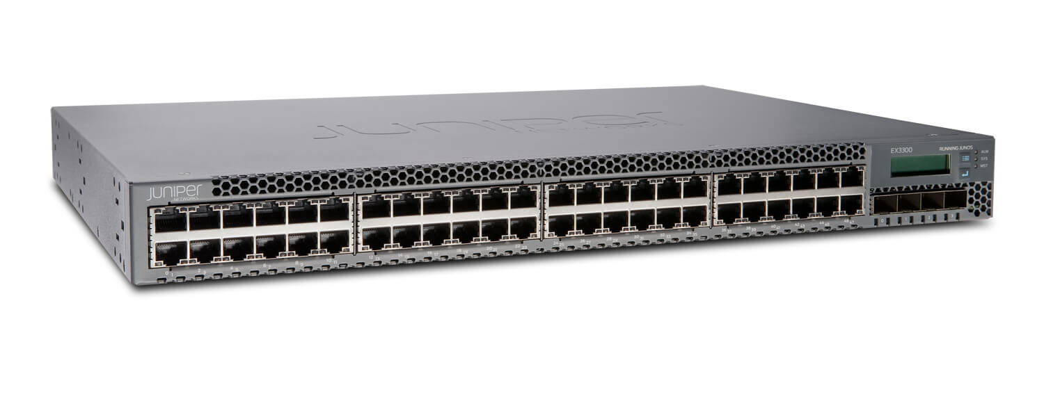 Juniper 48 Port Stackable Switch EX3300-48T