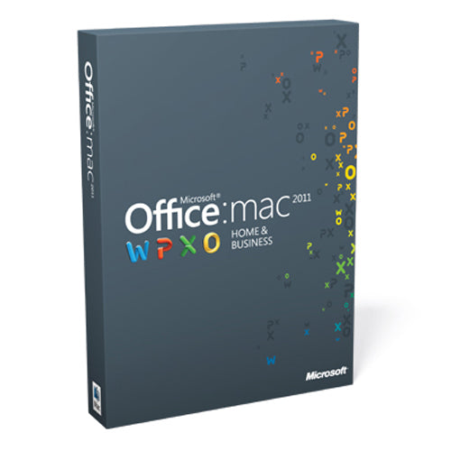 Microsoft Office for Mac Home and Business 2011 Multipack W9F-00014